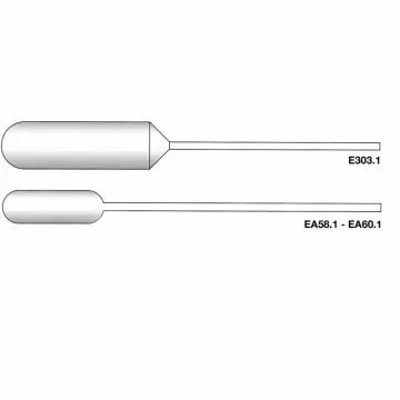 Pasterove pipete ROTH, LDPE, 3 ml, 500 kom