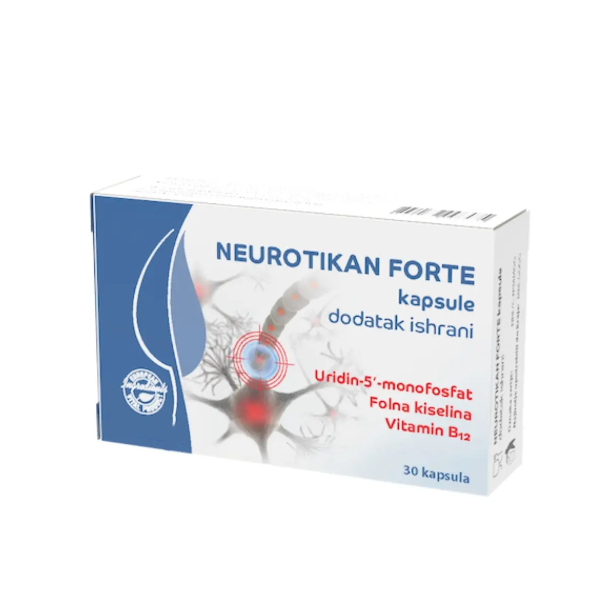 VITAPHARM Neurotikan forte Kompleks za pomoć kod obnove nerava, 30 kapsula