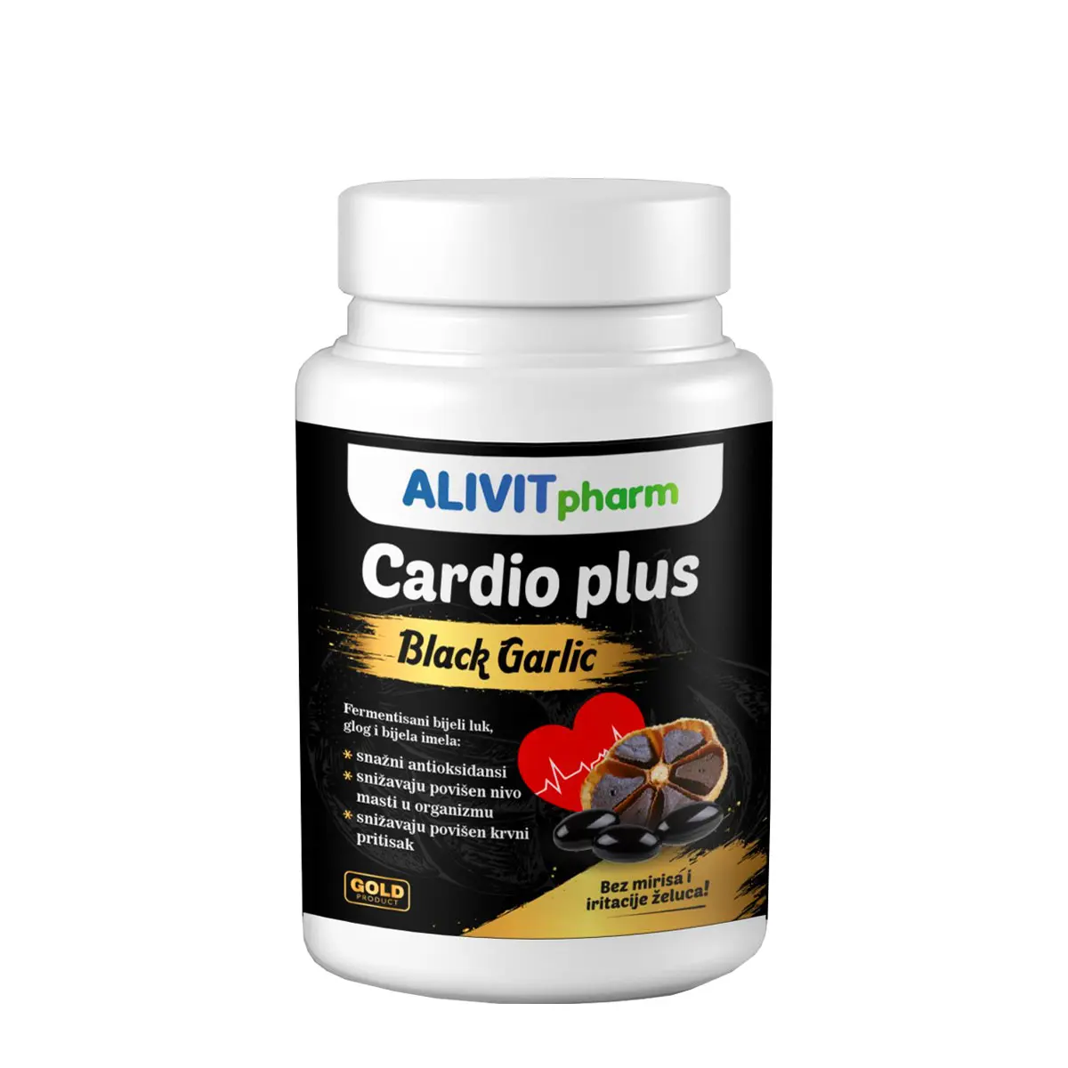 ALIVIT PHARM Black garlic Cardio Plus 90 kapsula