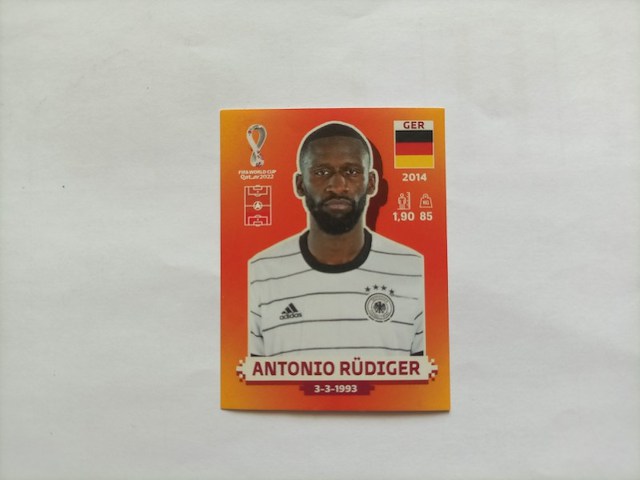 QATAR 2022 FIFA WC - Panini - Sličica br. GER8