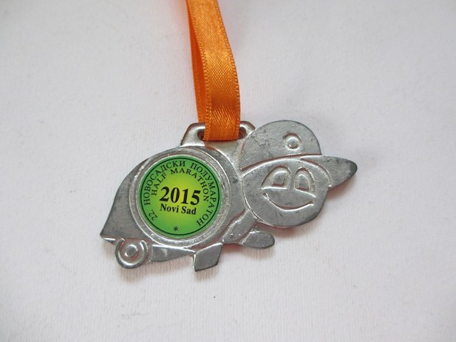 Medalja 22. Novosadski Polumaraton 2015.