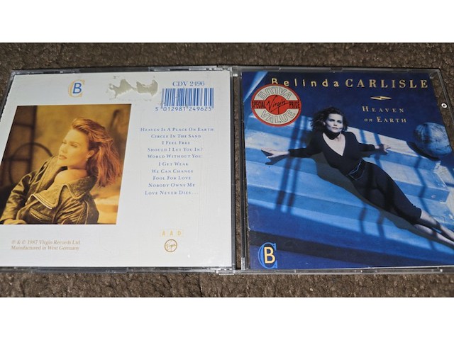 Belinda Carlisle - Heaven on Earth , ORIGINAL