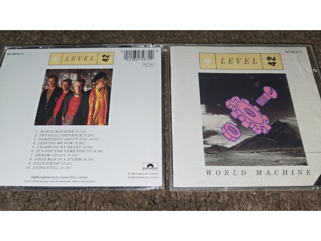 Level 42 - World machine , ORIGINAL