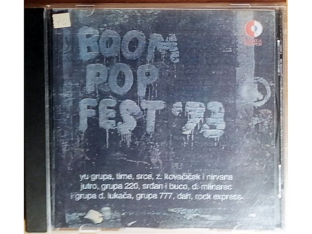 CD: V/A - BOOM POP FEST `73 (1995) YU GRUPA, TIME, DAH