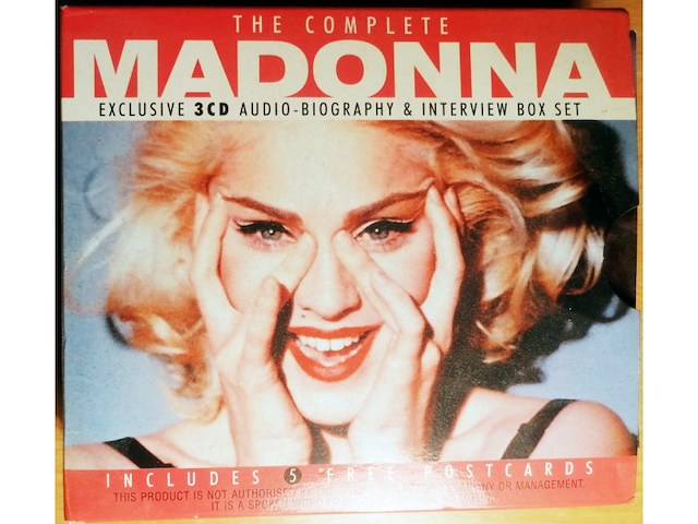 3CD box*: MADONNA (2001) MINT + POSTERI + RAZGLEDNICE