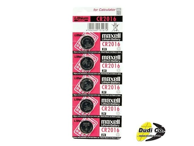 Maxell dugme baterija blister CR2016