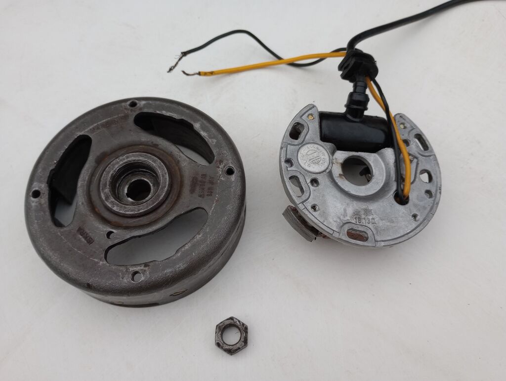 Crno paljenje iskra za tomos a3 apn 4,6 bt, atx  6v 17 w komplet crno
