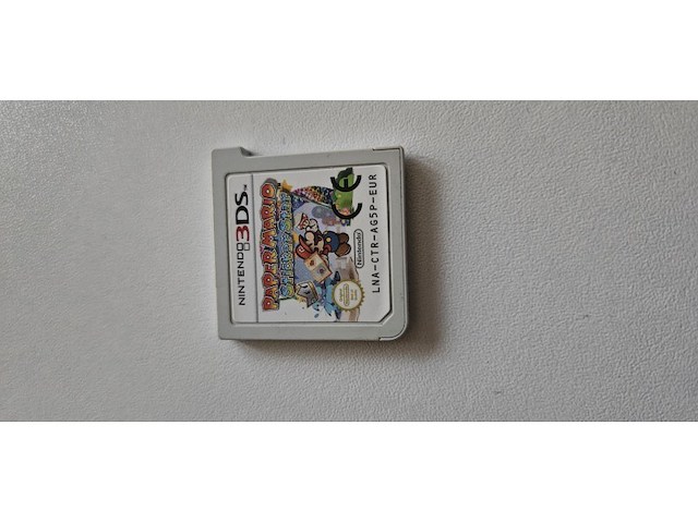 Paper Mario Sticker Star Nintendo 3ds