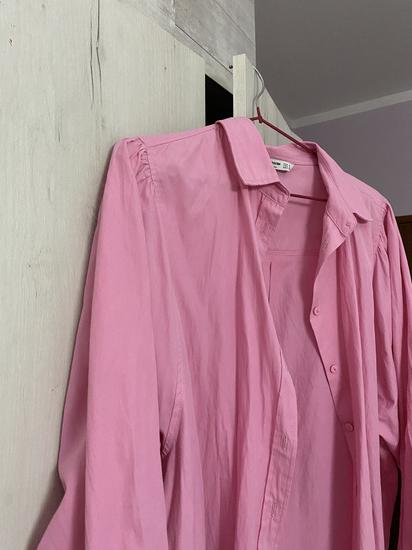 Roze oversize kosulja