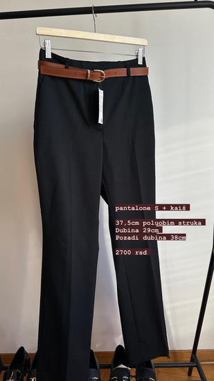 Zara pantalone S + kaiš