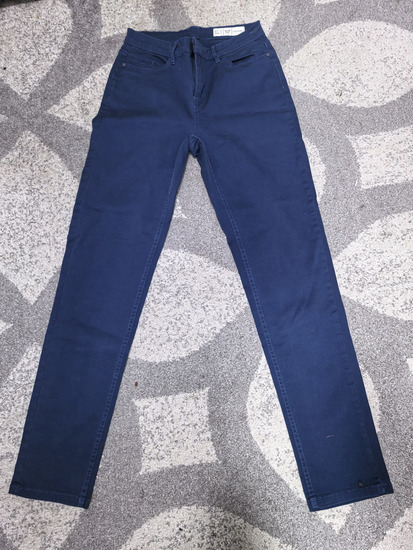 Esmara slim fit pantalone plave boje