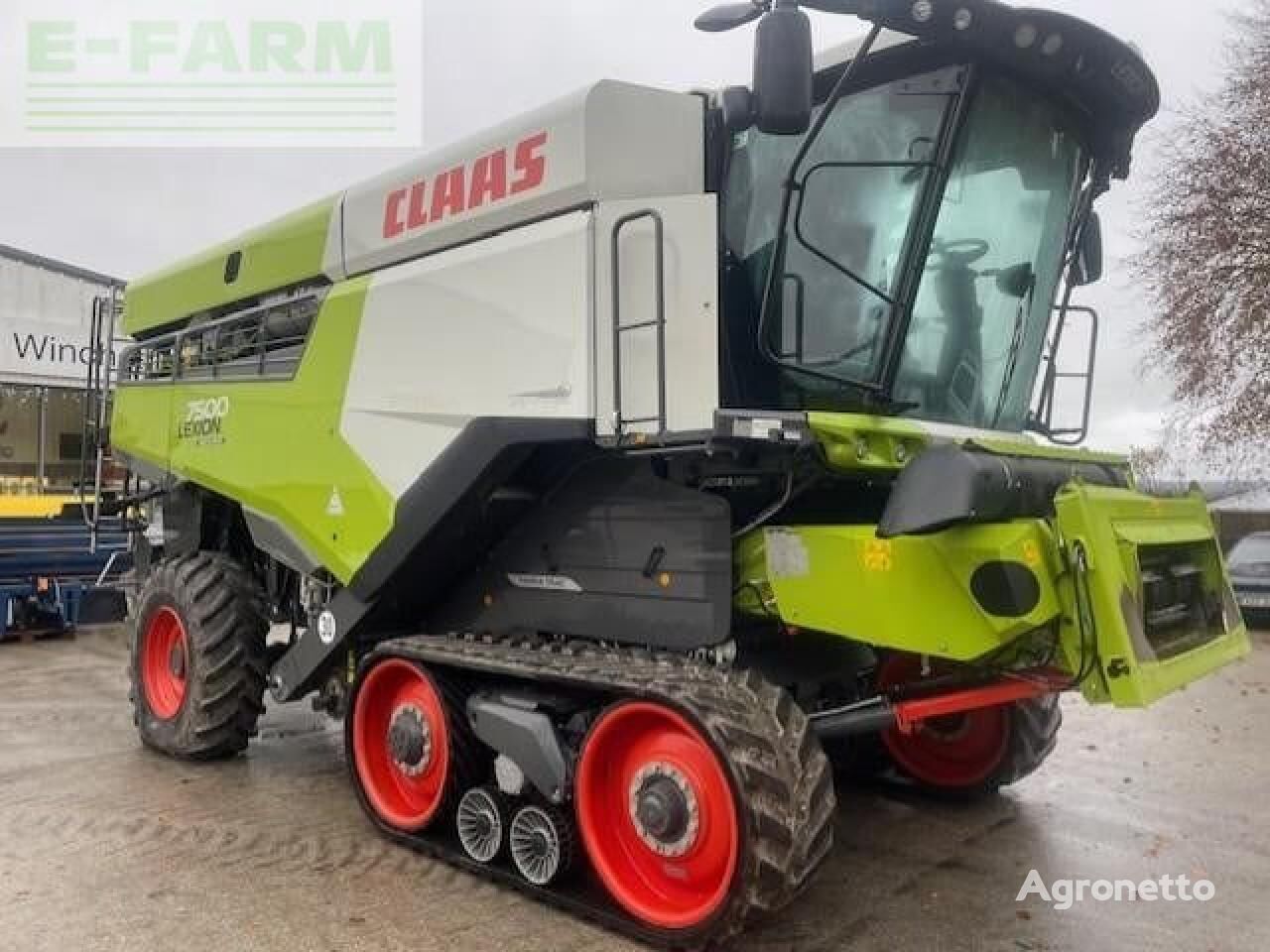 LEXION 7500 TT & CONVIO FLEX 930 kombajn za žito