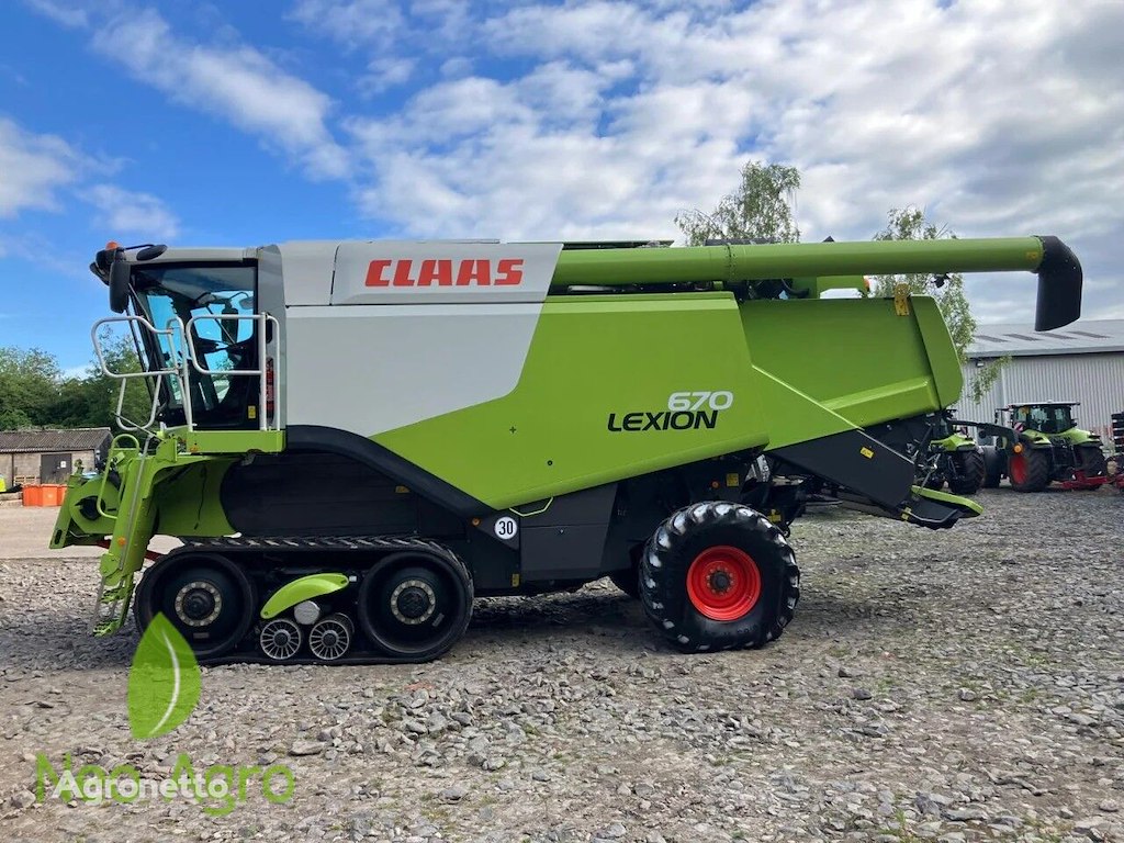 Claas Lexion 670TT kombajn za žito