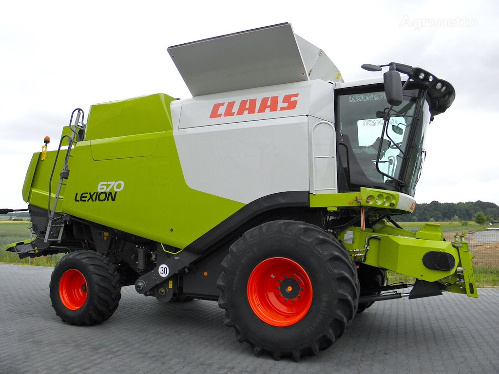 Claas Lexion 670 kombajn za žito