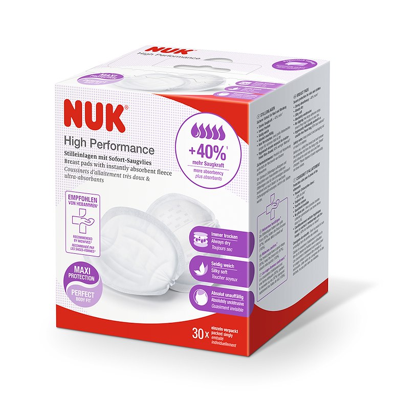 Nuk tuferi za grudi ultra dry 30kom 252123