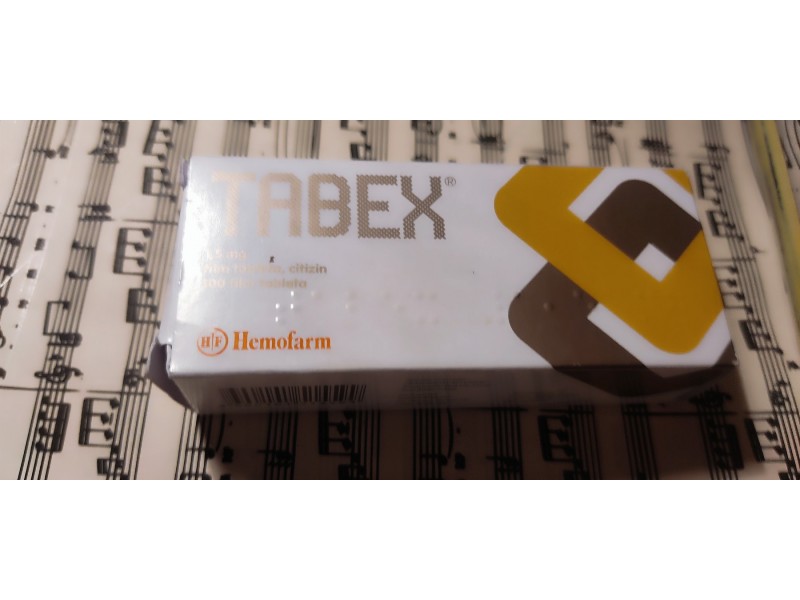 Tabex®1.5mg, 40 OD 100 TABLETA PROTIV PUŠENJA !!!! 5*