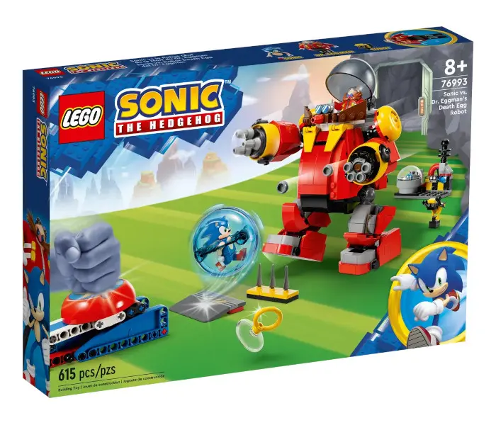 LEGO Sonic Sonik protiv Dr Egmenovog kobnog robota 76993