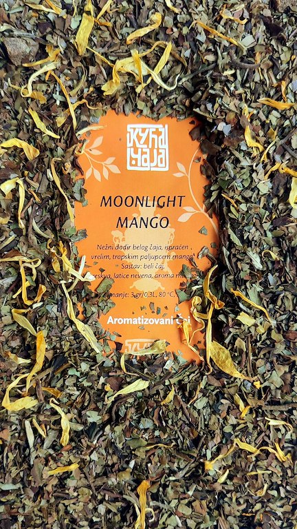 KUĆA ČAJA Moonlight mango (beli aromatizovani čaj) 50g