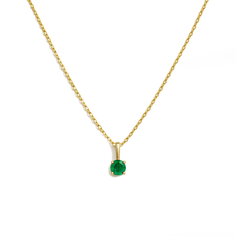 Necklace Green LOVE