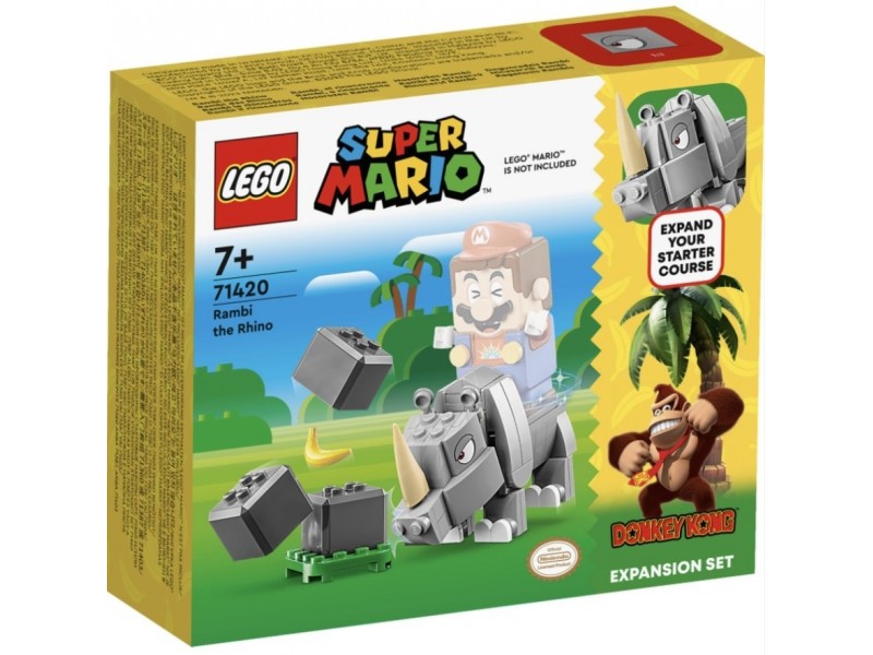 NOV LEGO SUPER MARIO 71420 Rambi the Rhino NOV Nosorog