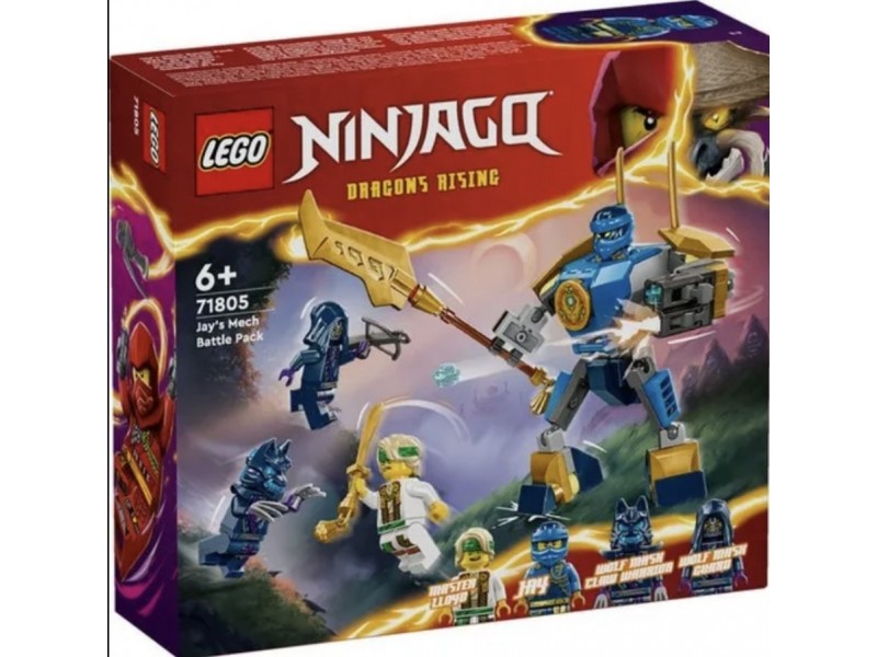 GLANC NOV LEGO Ninjago Dzejov mek - borbeni paket 71805