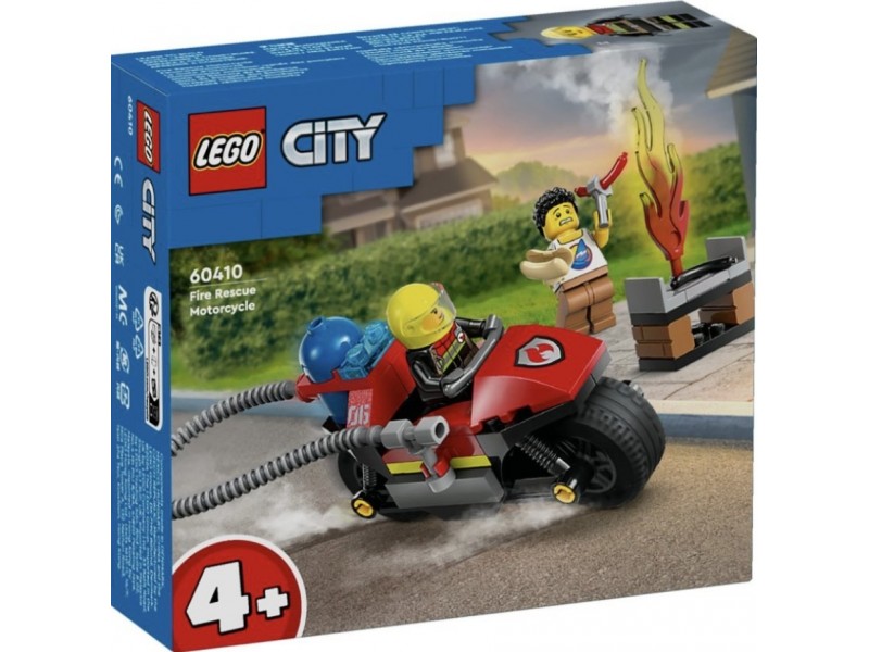 GLANC NOV Lego City 60410 Fire Rescue Motorcycle ORIGIN