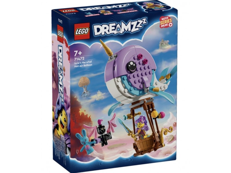 NOV LEGO Dreamzzz71472 Izin narval Balon na vruc vazduh