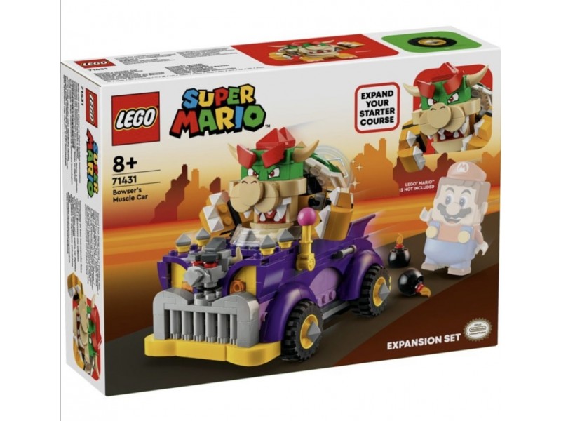 71431 LEGO Super Mario Bowserov masel kar-set za prošir