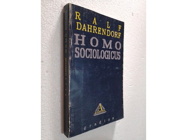 HOMO SOCIOLOGICUS -RALF DAHRENDORF