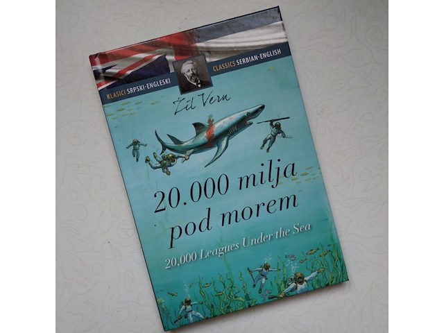 -(D) 20000 milja pod morem - Žil Vern - srpski engleski