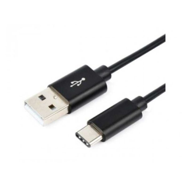 E-GREEN Kabl USB 2.0 A - USB tip C 3.1 MM 1M crni