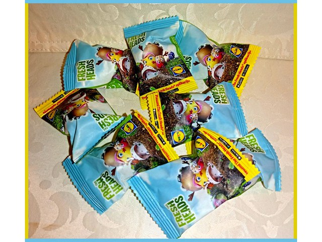 FRESH HEADS Lidl klikeri LOT ❀ ✿ ❁