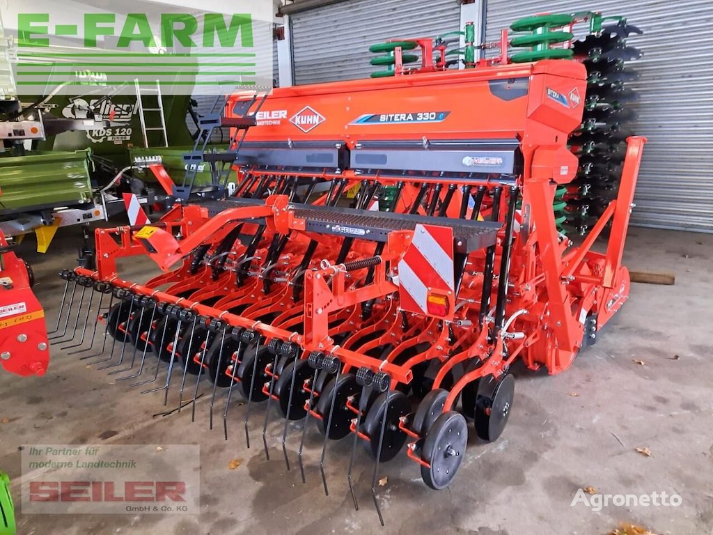 Kuhn hr 304 + sitera 330-20e kombinovana sejalica