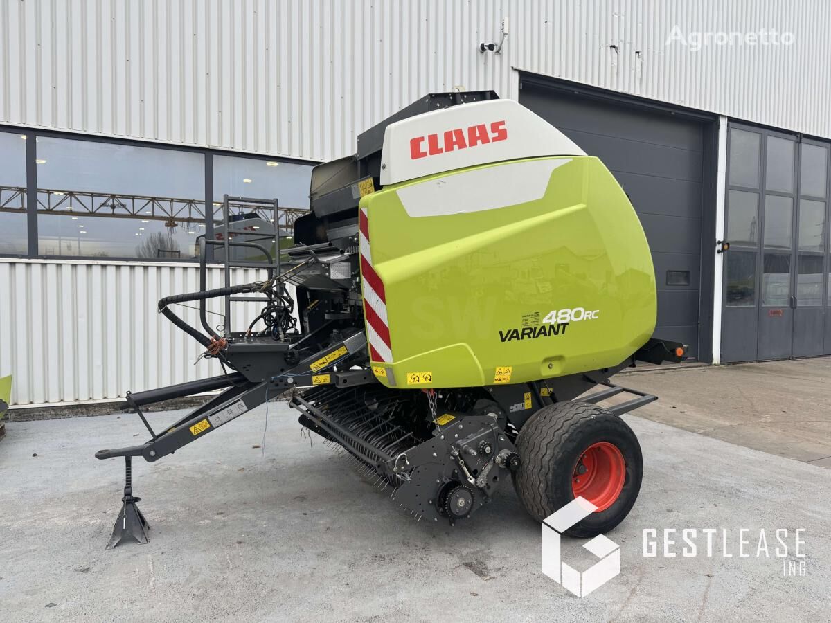 Claas VARIANT 480 RC balirka za okrugle bale nakon udesa