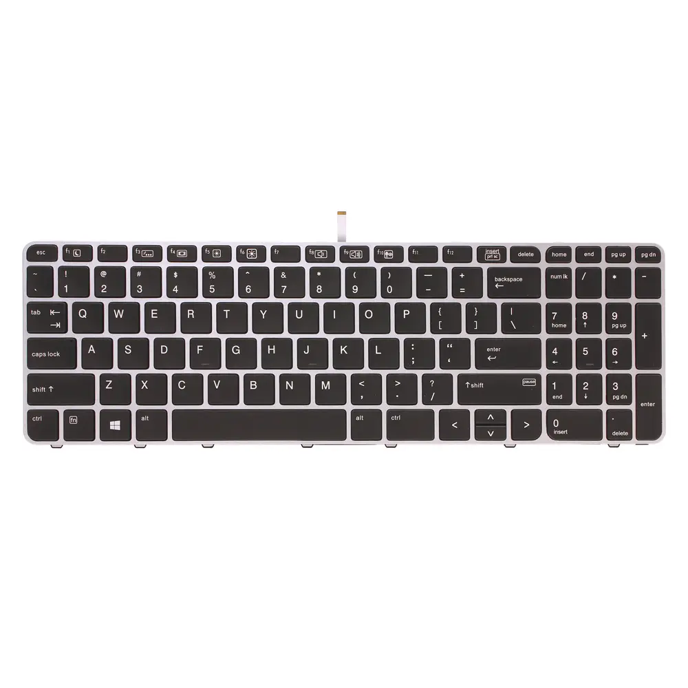 Tastatura za laptop HP 850 G3 mali enter, Sivi Okvir