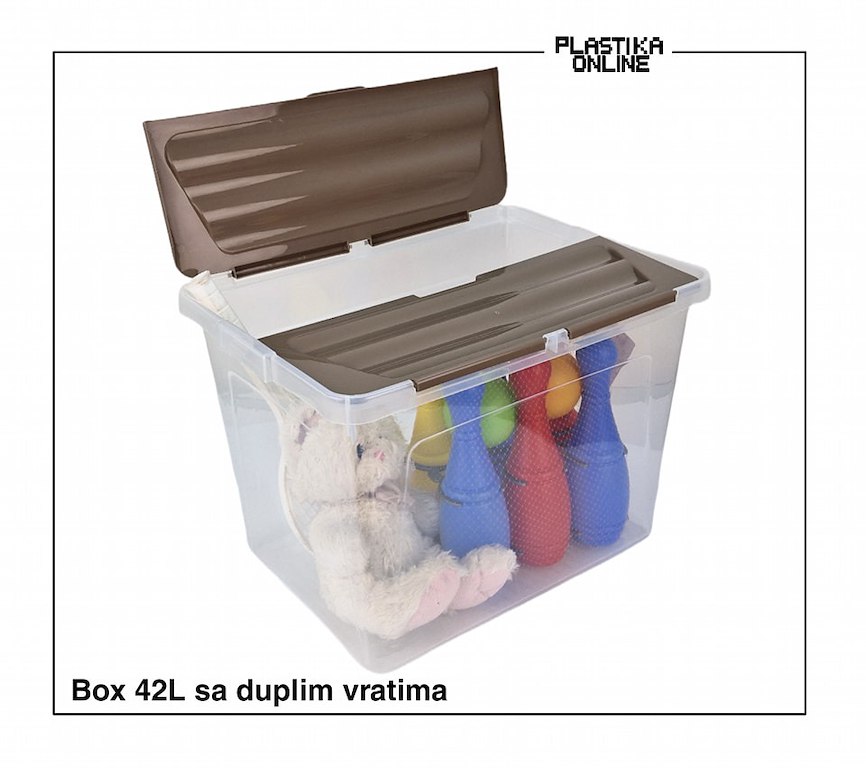 Kutija za odlaganje Box 42L sa duplim vratima