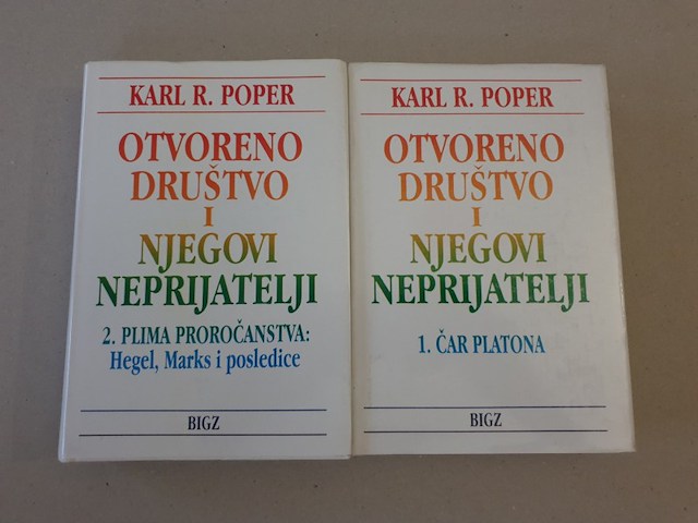 Otvoreno društvo i njegovi neprijatelji 1 i 2 - Poper