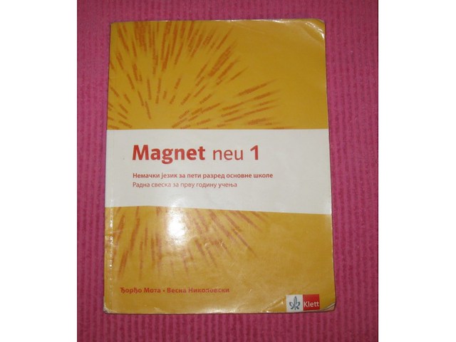 NEMAČKI JEZIK 5, MAGNET NEU 1 - radna sveska