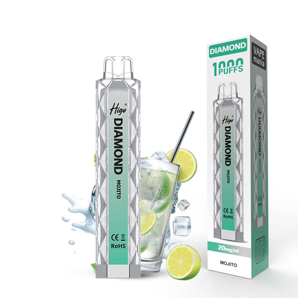 VAPE MANIA 1000 PUFFS Diamond MOJITO 20mg