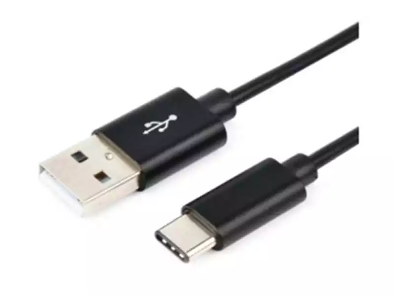 Kabl USB 2.0 Type C 3.1 E-Green M/M 1m crni