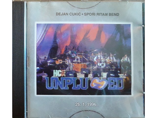 CD: DEJAN CUKIĆ - UNPLUGGED (1997) odličan