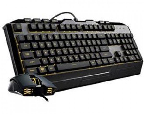 COOLER MASTER CM Devastator 3 Gaming US tastatura + CM USB miš (SGB-3000-KKMF1-US) Set