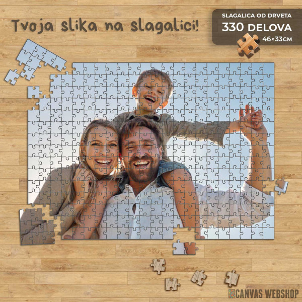 Slagalica po želji od 330 delova