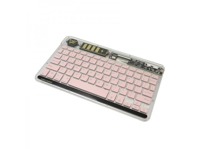 Tastatura bezicna multifunkcionalna pink