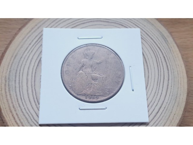 VELIKA BRITANIJA ONE PENNY 1919 GODINA