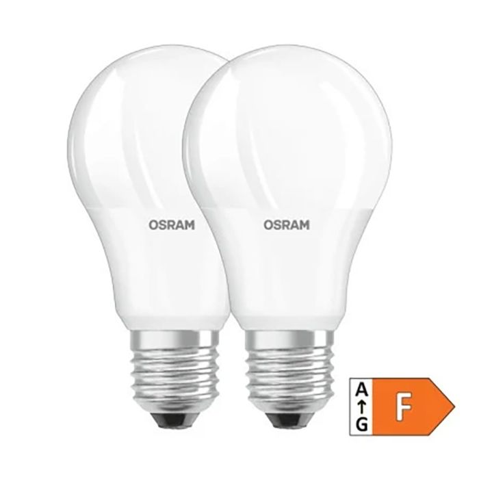 OSRAM LED SIJALICA 60w 2700k toplo bela E27 dvopak