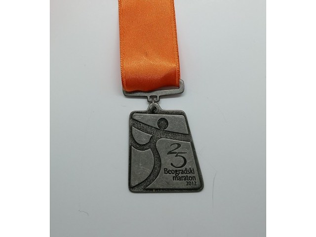 Medalja 25. Beogradski maraton 2012.