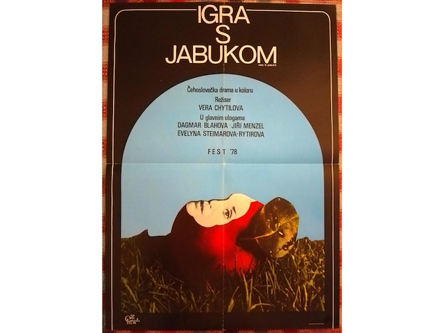 plakat IGRA S JABUKOM