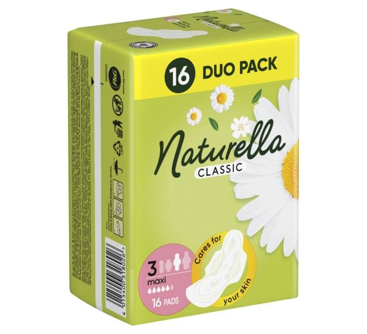 Naturella classic 3 maxi duo 16/1