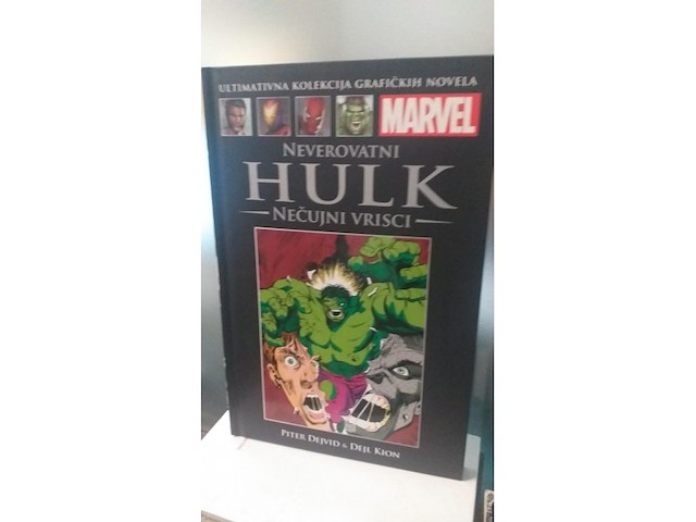 NEVEROVATNI HULK  NECUJNI VRISCI Marvel